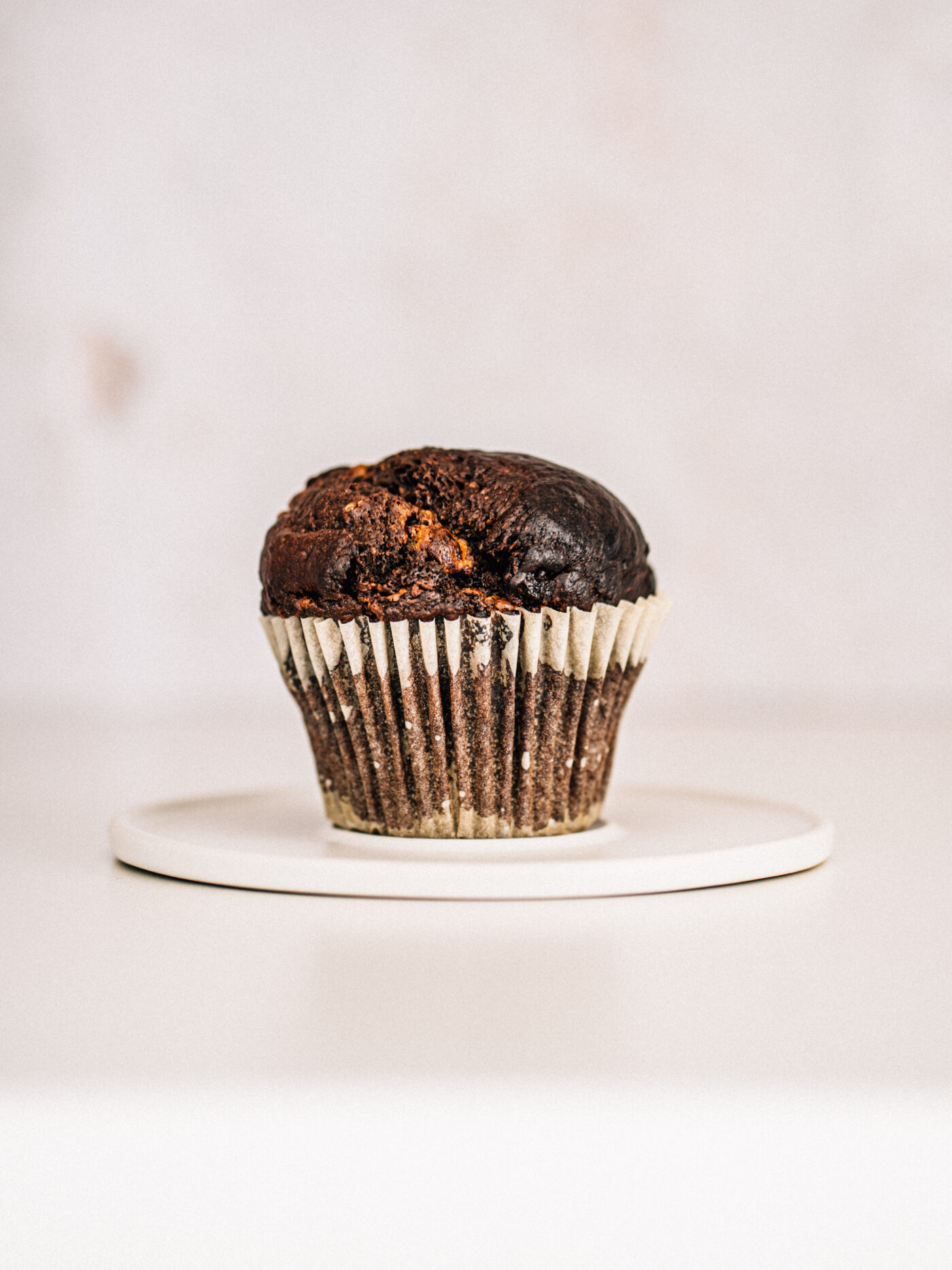 Muffins jumbo double chocolat. - Science + Fourchette